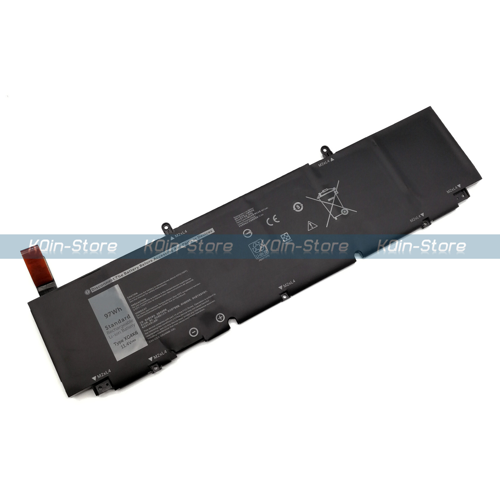 New XG4K6 8071mAh Battery for Dell XPS 17 9700 9710 Precision 5750 ...