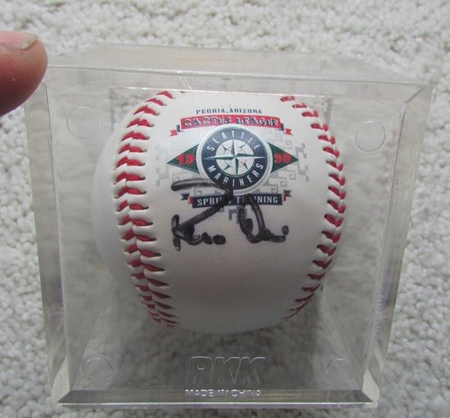 RUSS DAVIS SEATTLE MARINERS SIGNED MLB BASEBALL 1999 | eBay