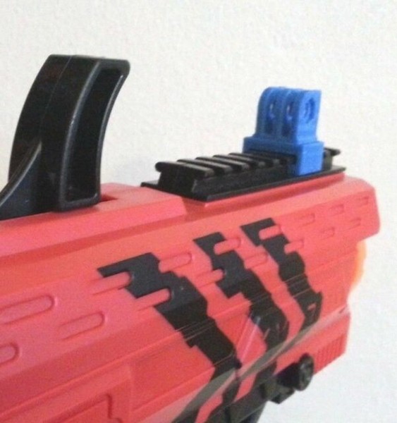 3d Printed NERF Rail GoPro Mount Tactical Mod Blaster Custom FPS for ...