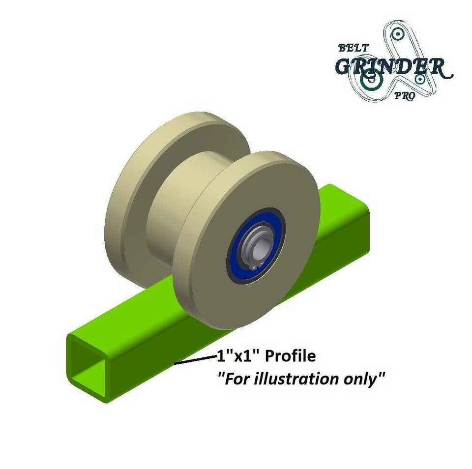 Heavy Duty Industrial Cantilever Sliding Gate wheels Fit Standard Steel ...