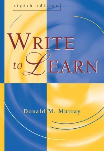 Write to Learn by Donald M. Murray (2004, Perfect) for sale online | eBay