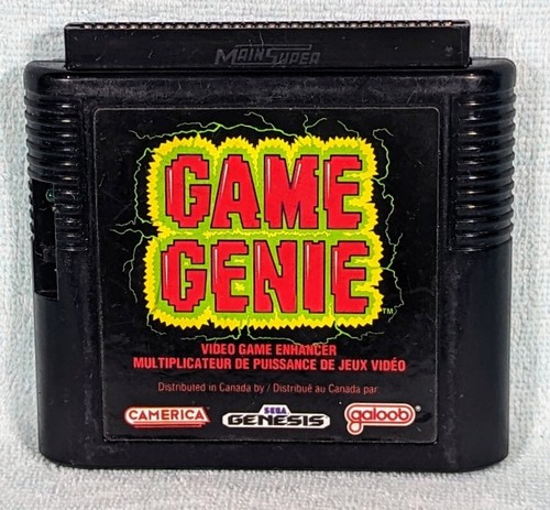 Sega Genesis Game Genie Video Game Enhancer - Tested & Working! | eBay