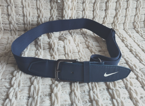 Nike Youth Baseball Belt Adjustable Navy Blue Stretch | eBay