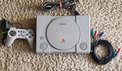 Sony PlayStation 1 PS1 Console Bundle with 9 Games + Controller Lot | eBay