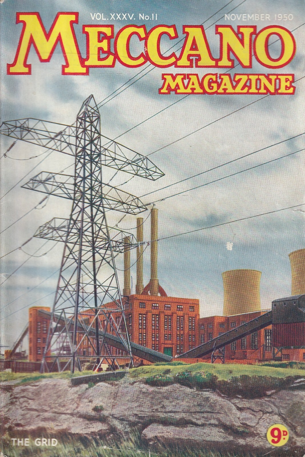 MECCANO MAGAZINE , toys , projects , pictures , NOVEMBER 1950 | eBay ...