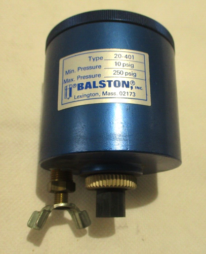 NEW BALSTON PNEUMATIC FILTER | eBay