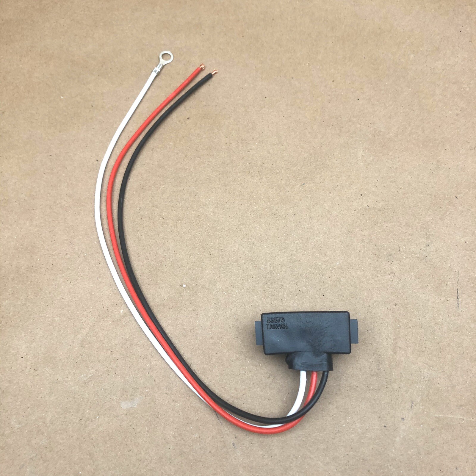 QTYS 10 LED 53876 2X3 PRONG TRAILER TRUCK LIGHT PIGTAIL FOR SEALED STOP ...