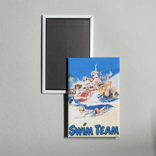 Swim Team Mini Movie Poster Fridge Locker Magnet | eBay