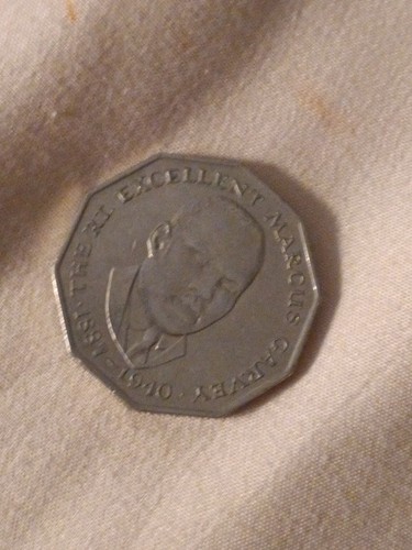 1975 Jamaica Jamaican 50 Cents Garvey Ten Sided Coin | eBay