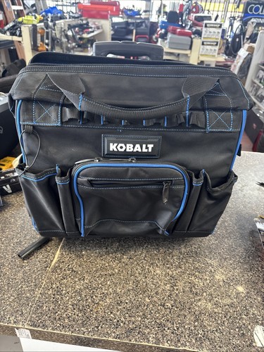 KOBALT Heavy Duty Nylon 18" Rolling Zipper Tool Bag 13 Pocket ...