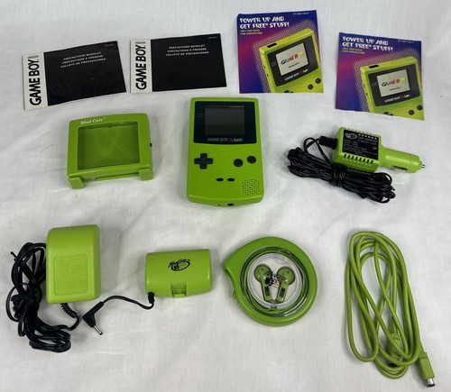 Nintendo Gameboy Color GBC Kiwi Green CGB-001 - | eBay