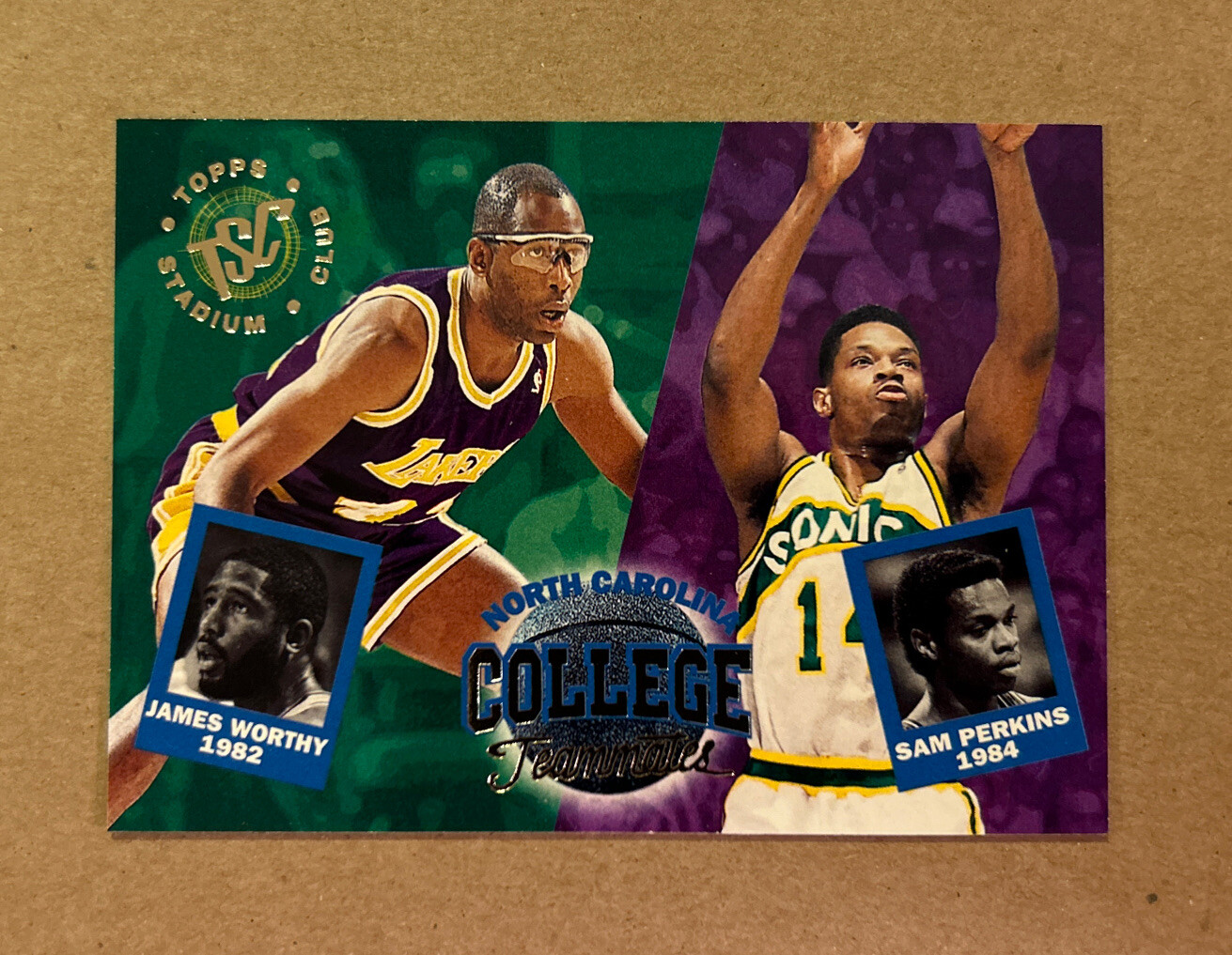 1994-95 Stadium Club #114 James Worthy / Sam Perkins Basketball Card | eBay