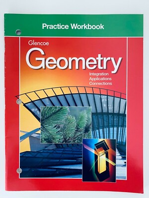 Glencoe Geometry Practice Workbook | eBay