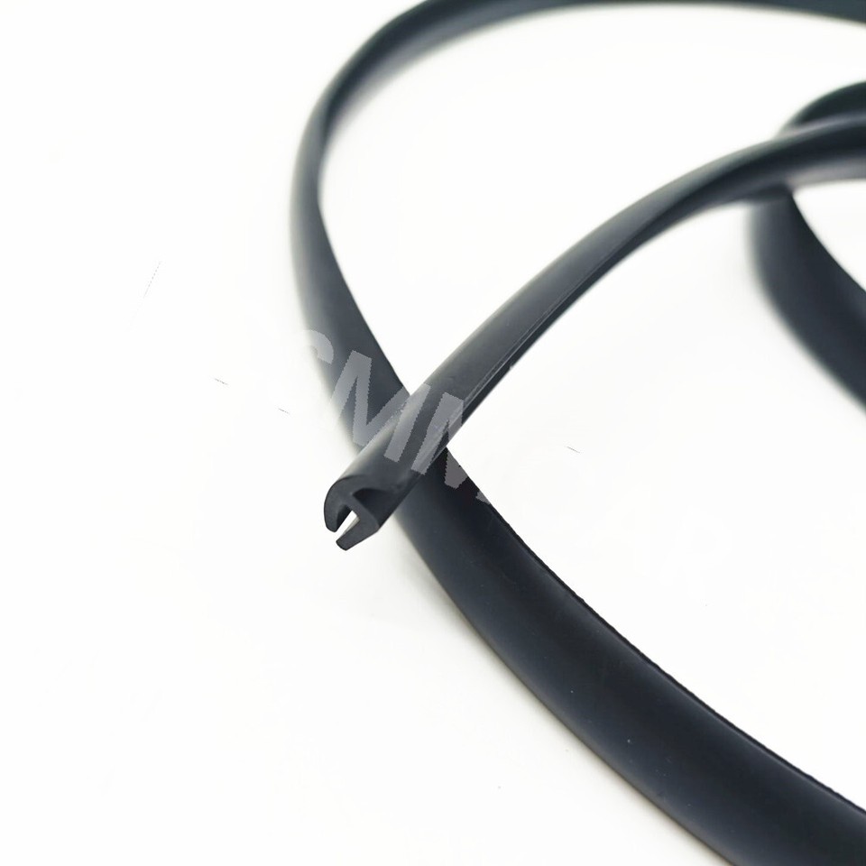 Car Front Windshield Wiper Panel Hood Rubber 1.7m Seal Strip Self ...