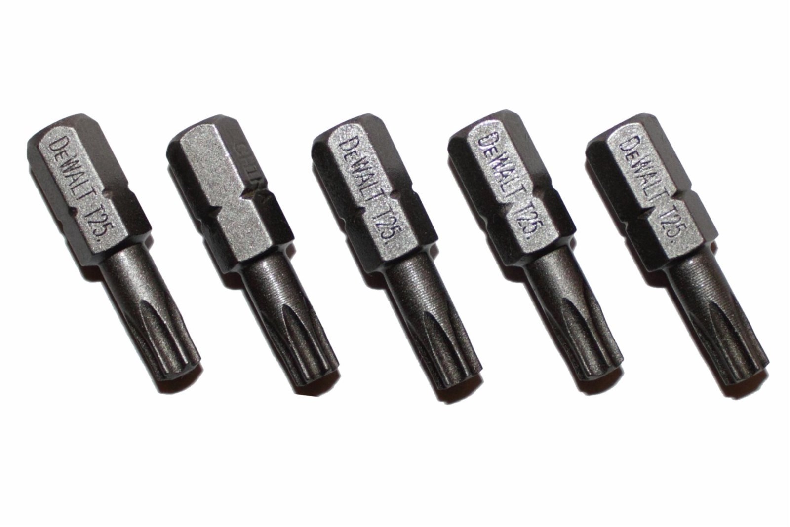 DEWALT T25 (TX25) 25MM 'TORX' HEX INSERT BIT PK1,2,5,10,25 (DT7962 ...