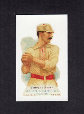 TIMOTHY KEEFE, New York Giants HOF ~ 1888 Allen & Ginter N28 CCC ...