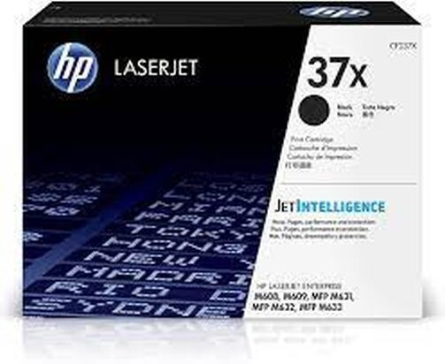 Genuine HP 37Y Black Extra High Yield Toner Cartridge (HP CF237Y) Free ...