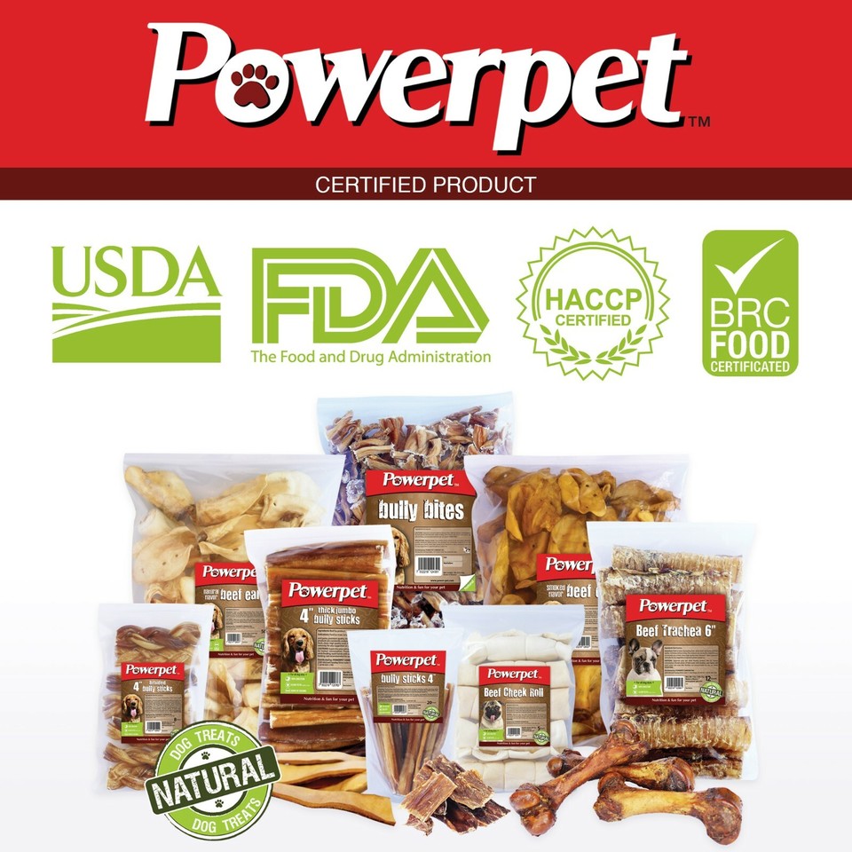 Beef Taffy Esophagus GULLET 12" 100% Natural Chews for Dogs-BRC ...