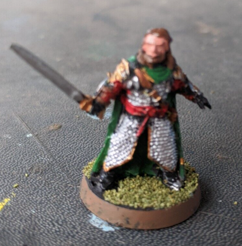 Warhammer Lord of the Rings Rohan Hero Painted Very Rare | eBay