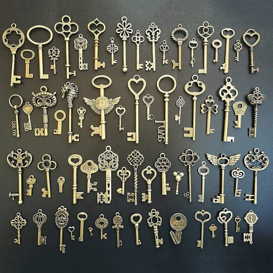 Antique Skeleton Keys Bulk