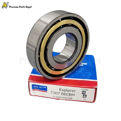 Fit SKF 7307 BECBM Single Row Angular Contact Ball Bearing 35 mm x 80 ...