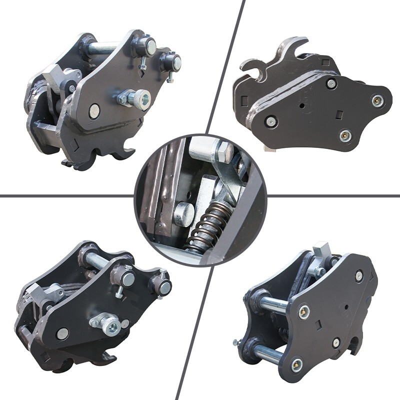 Attachment Quick Hitch Coupler 0.8-1.5TON Mini Excavators Excavator ...