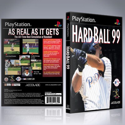 PS1 Case - NO GAME - HardBall 99 | eBay