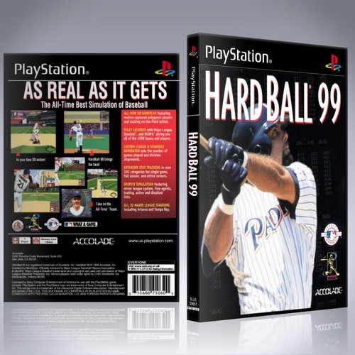 PS1 Case - NO GAME - HardBall 99 | eBay