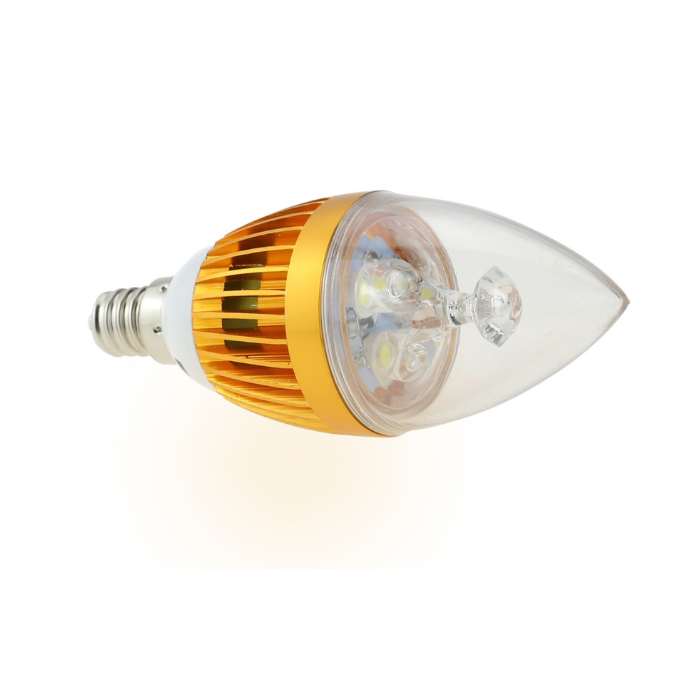 110V LED Candle Light Bulbs 6W 8W 10W E12 E26 E27 Dimmable Candelabra ...