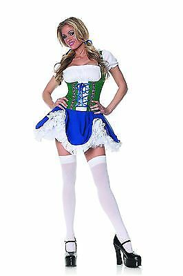 Underwraps Green Gretchen Womens Oktoberfest Halloween Costume Cosplay ...