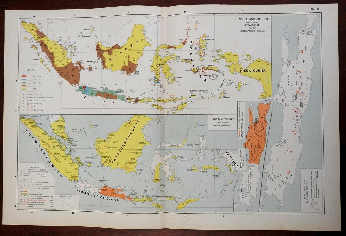 Dutch East Indies World Map