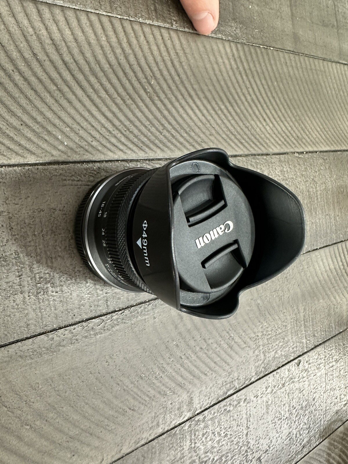 Canon RF-S18 45MM F4.5-6.3 IS STM Lens for RF Mount EOS Mirrorless ...