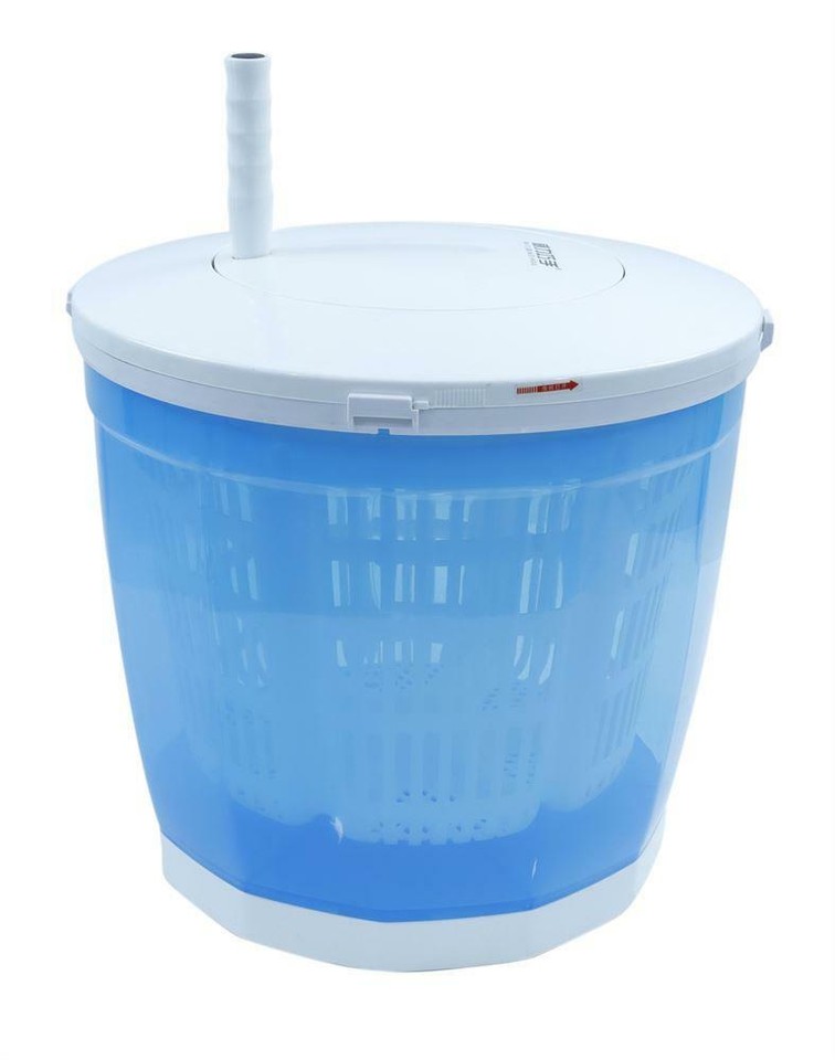 Leisurewize 2.5L Portable Washing Machine Manual Crank Caravan Camping ...