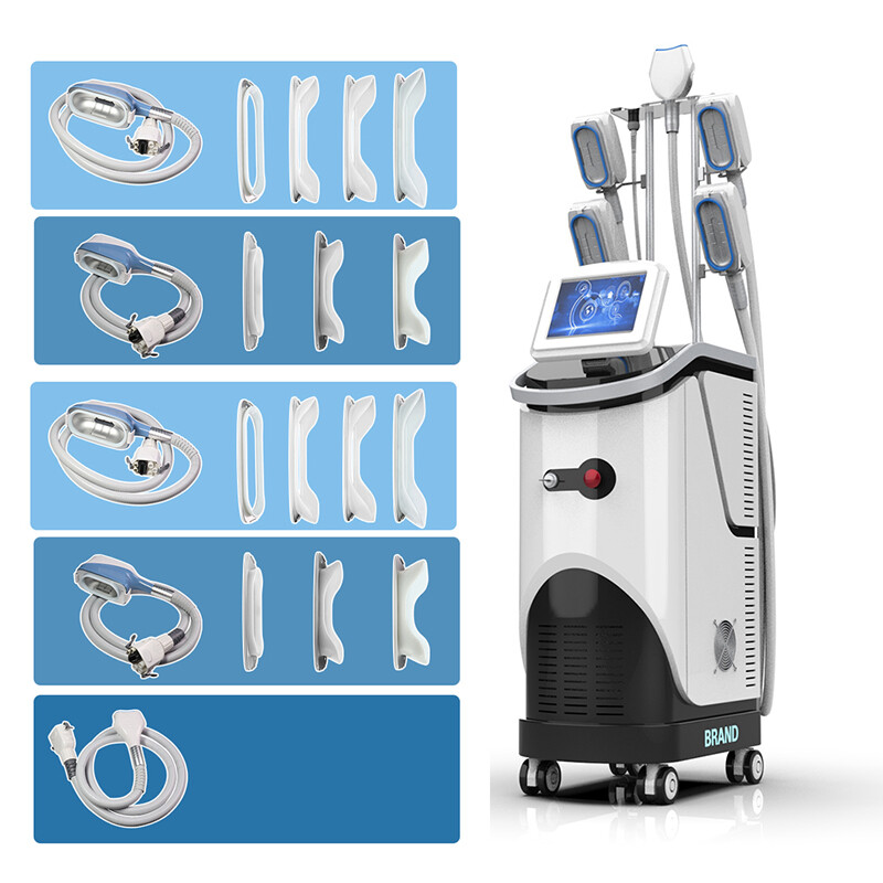 5 Handle Body Slimming Fat Freezing Cryo Therapy Machine Fat Reduce ...