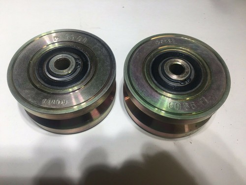 TWO EACH PPI Caster 4" x1 3/4" MVG-4040 Mighty V-Groove | eBay