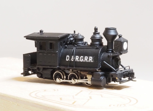 D.&R.G.R.R. Brass Saddle Locomotive Westmodel Scale N Nn3 Z-track Rio ...