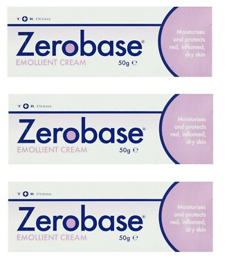 Zerobase Emollient Cream 50g {Pack 3} | eBay UK