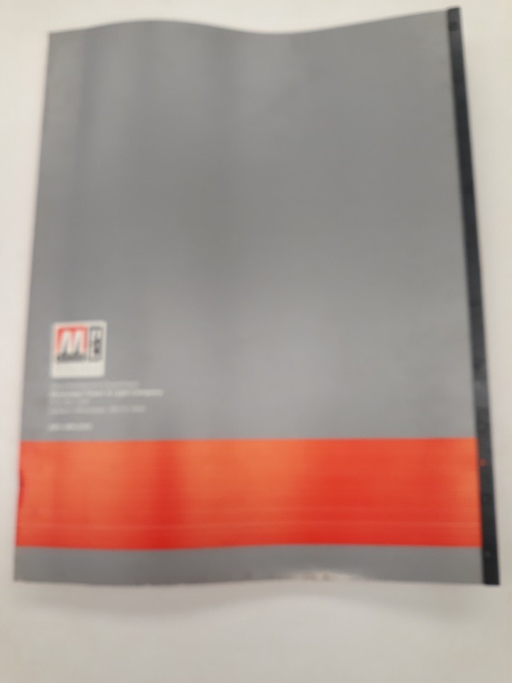 Mississippi Power & Light MP&L Community Facts Booklet Energy Plus | eBay