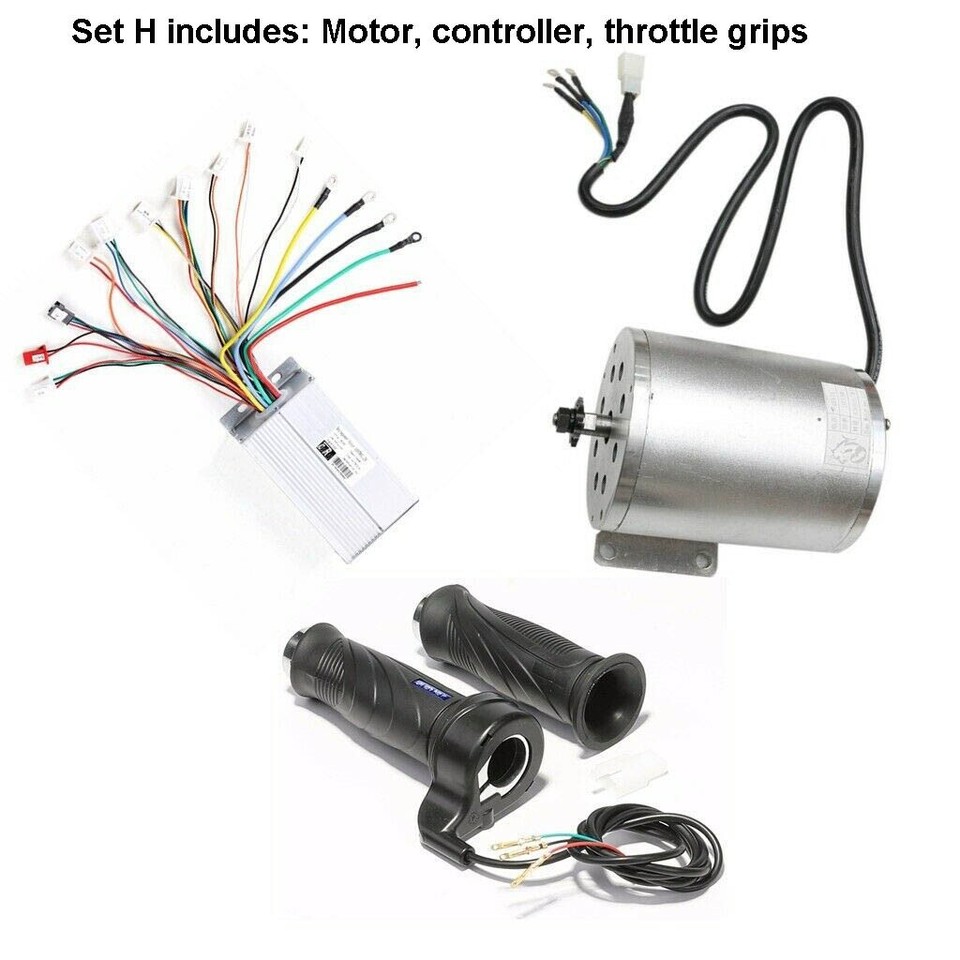 48V 1800W Brushless Motor Kit For Electric Scooter Go Kart ATV Razor ...
