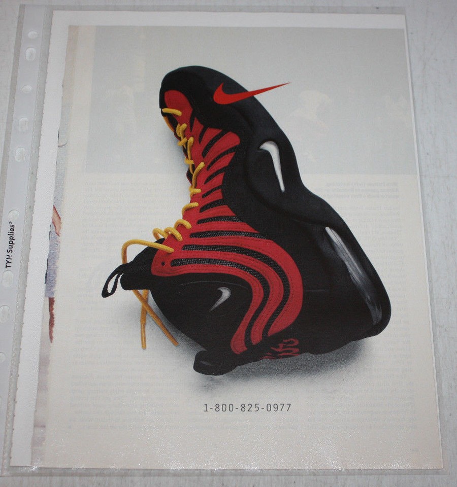 Vintage Nike Phone Number 1-800 Sneakers Advertising Print Ad Poster ...
