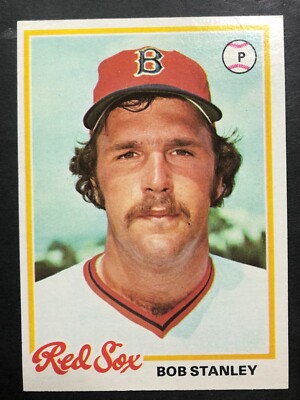1978 Topps Bob Stanley #186 Rookie RC / Boston Red Sox | eBay