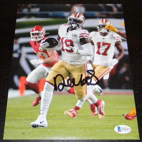 DEEBO SAMUEL AUTOGRAPHED SIGNED SAN FRANCISCO 49ERS 8x10 PHOTO BECKETT ...