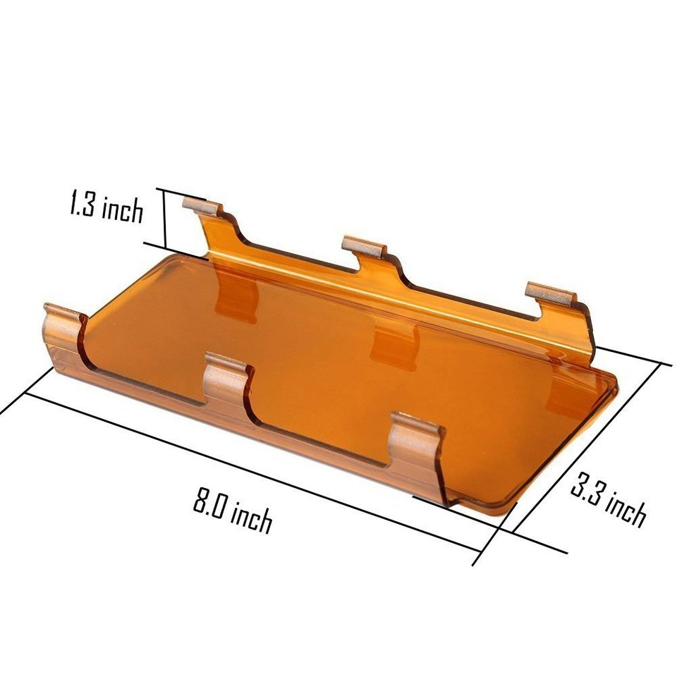 8" inch Snap on Lens Cover For 16" 24" 32" 40" 48" 50 52" Offroad Led ...