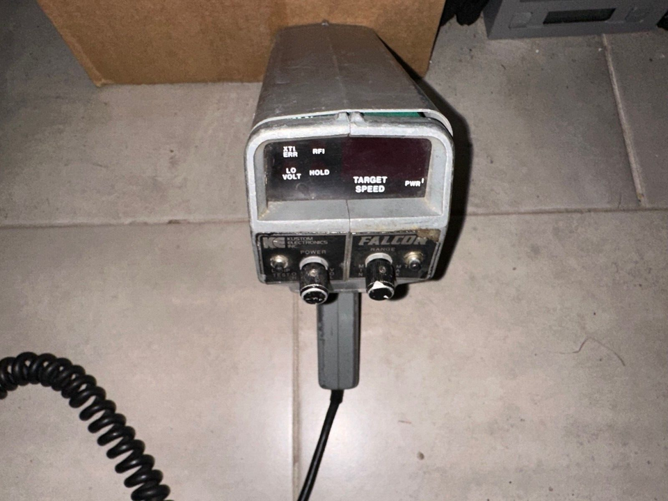 Kustom Signals Falcon Handheld Radar Gun Speed Detector 24.15 GHZ ...