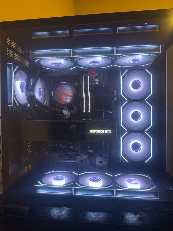 Ultimate Mega-Power PC RTX 5090 Ryzen 9 9950X3D 64GB 4TB SSD WiFi VR AI ...