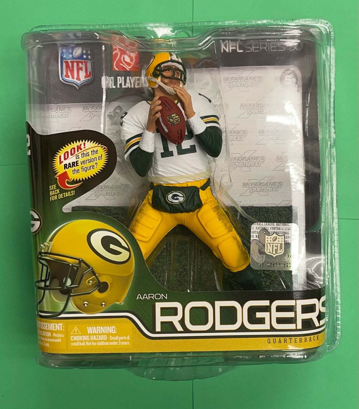 AARON RODGERS MCFARLANE FIGURE NFL 30 GREEN BAY PACKERS | eBay