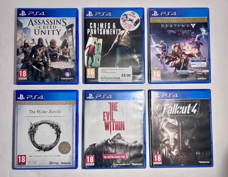 PS4 Game Bundle – 17 Games – Play Station 4 lot - Perfect Christmas ...