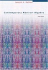 CONTEMPORARY ABSTRACT ALGEBRA By Joseph Gallian - Hardcover **Mint ...