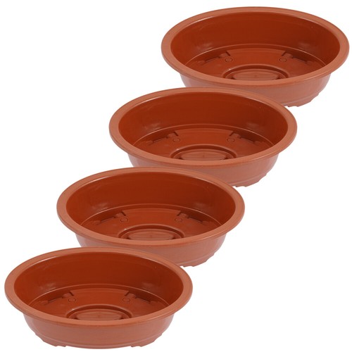 4 Pcs Plant Pots Large Outdoor Plastic Flower Planting Basins Bonsai ...