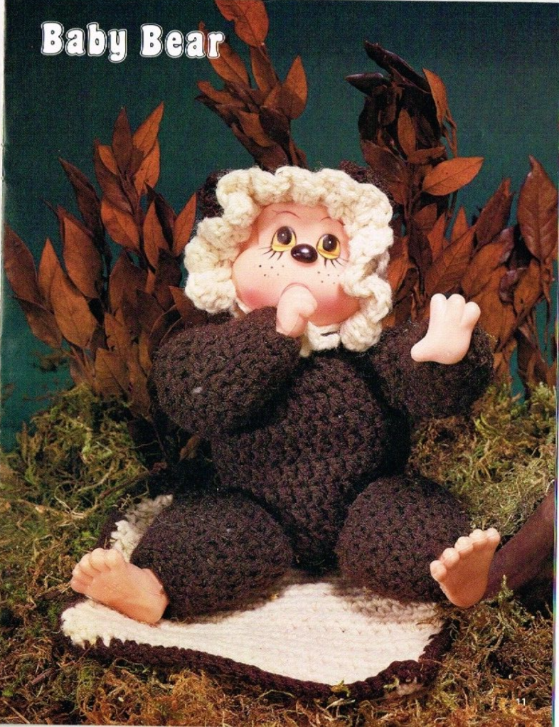 Dolls to Crochet for Use & Play Santa Hobo Monkey TP Holder 1981 ...